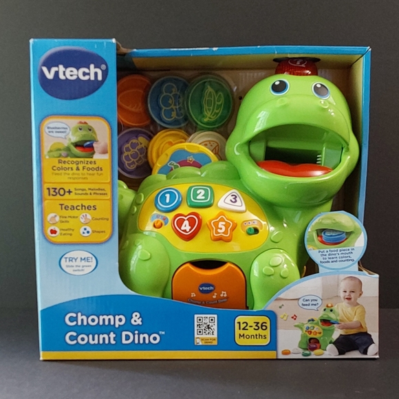 vtech | Toys | Vtech Chomp And Count Dino New Never Used | Poshmark